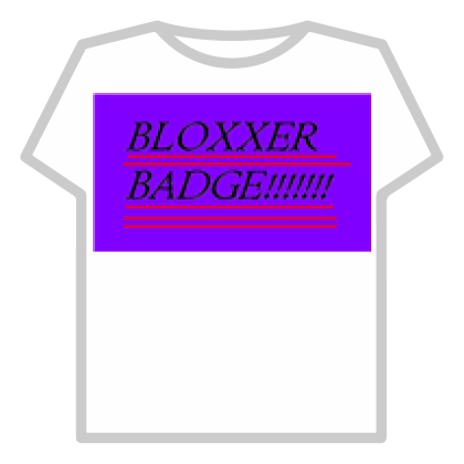 Bloxxer Badge! - Roblox