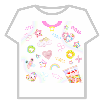 ☆ﾟ kawaii rainbow decora stickers harajuku mezzo - Roblox